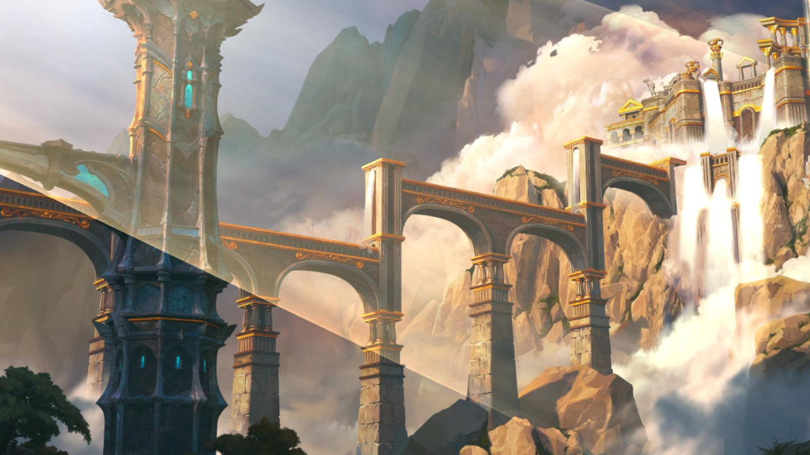 Das ist der Login-Screen von World of Warcraft: Dragonflight