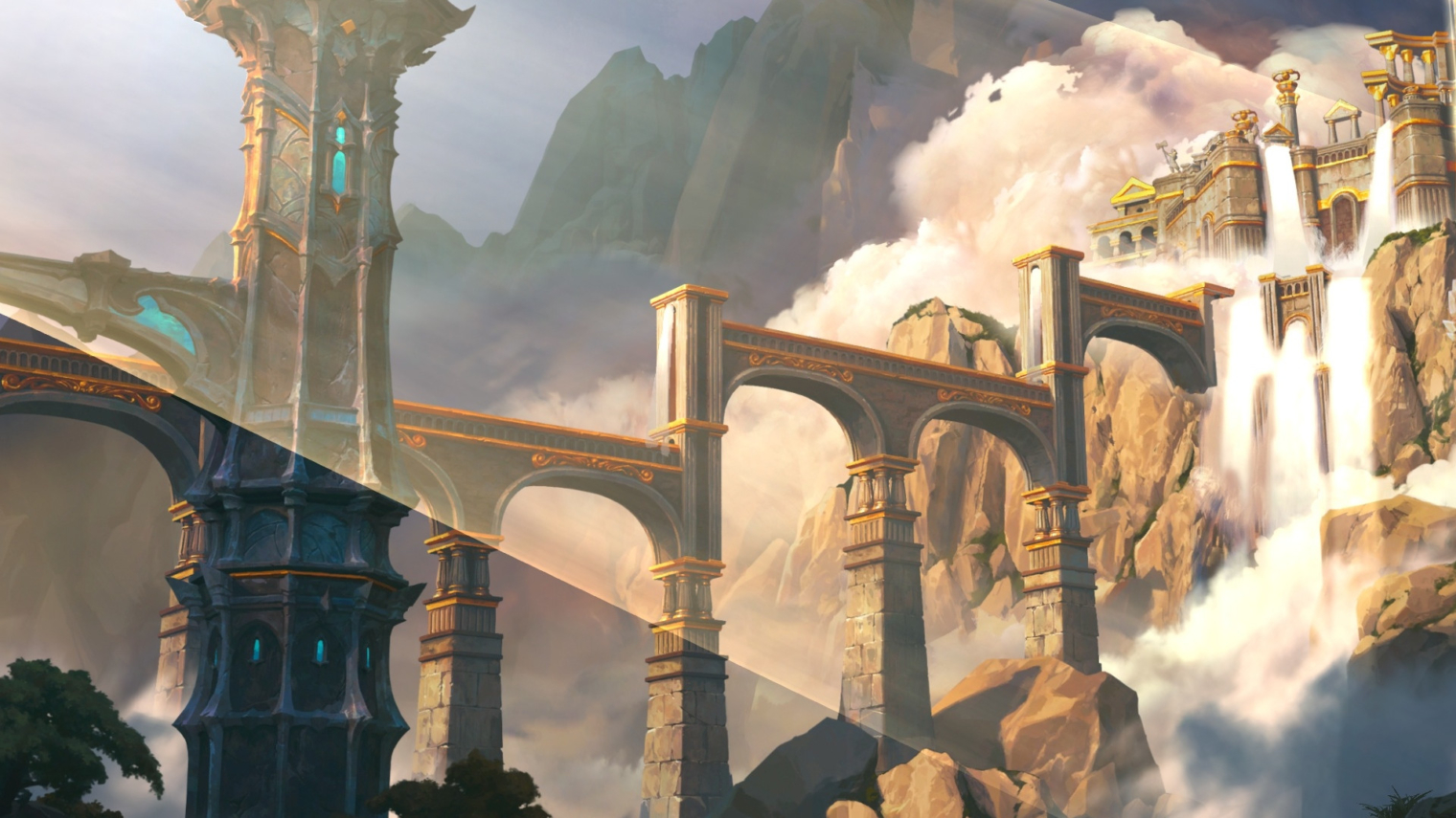 Das ist der Login-Screen von World of Warcraft: Dragonflight